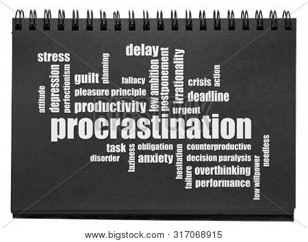 Procrastination Word Image & Photo (Free Trial) | Bigstock