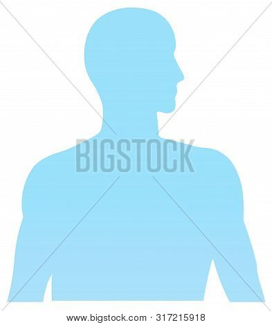 Blue Human 2d Image & Photo (Free Trial) | Bigstock