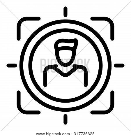 Person Target Icon. Vector & Photo (Free Trial) | Bigstock