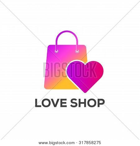 Love Shop Logo Vector & Photo (Free Trial) | Bigstock