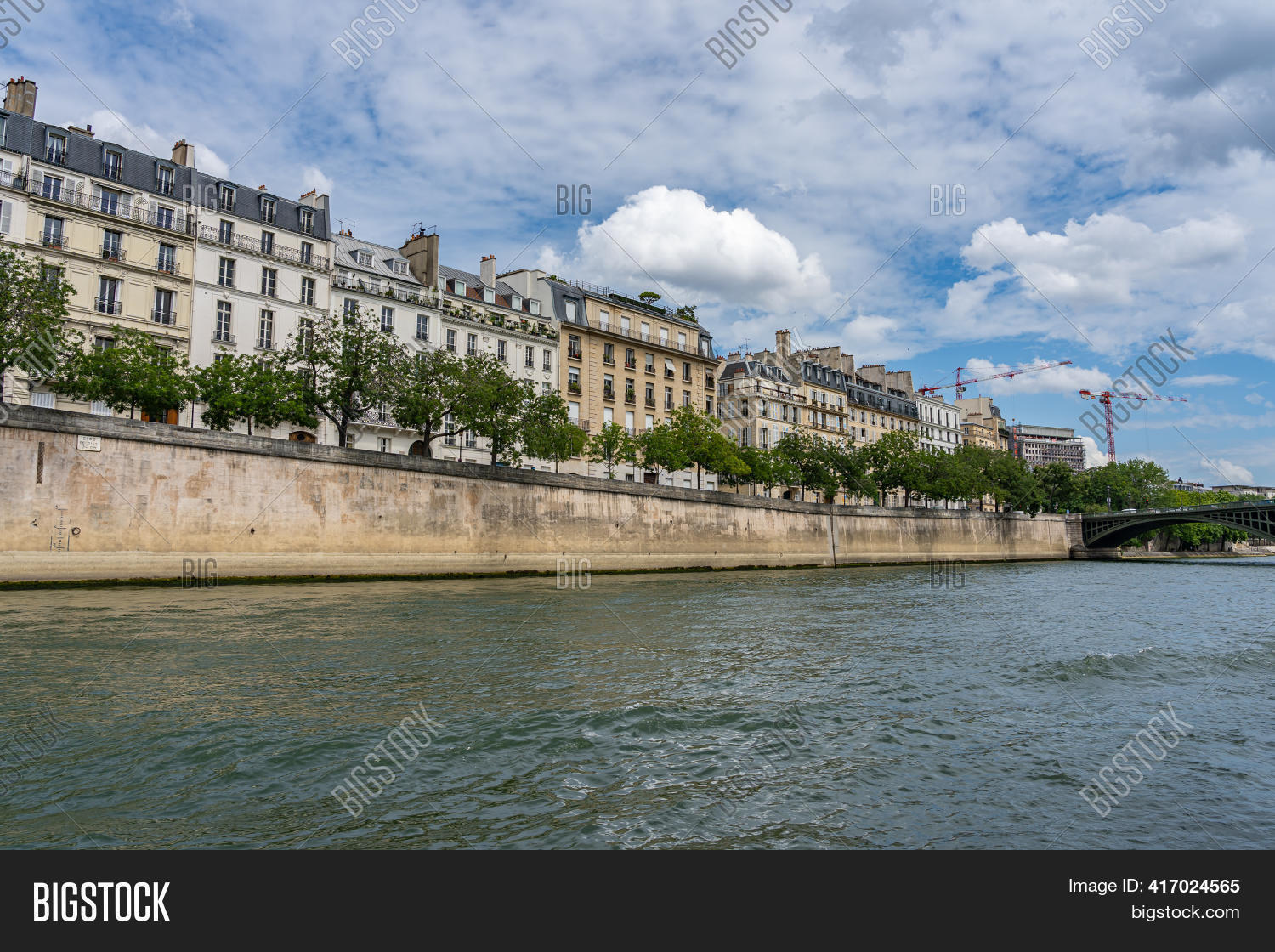 Tranquil Scene Seine Image & Photo (Free Trial) | Bigstock