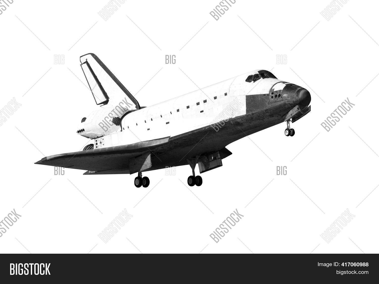 Space Shuttle Isolated Image & Photo (Free Trial) | Bigstock