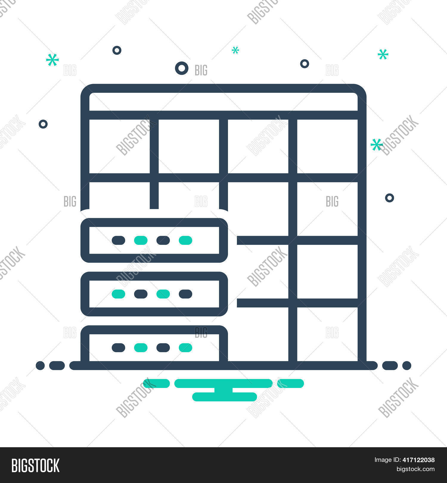 Mix Icon Datatable Image & Photo (Free Trial) | Bigstock
