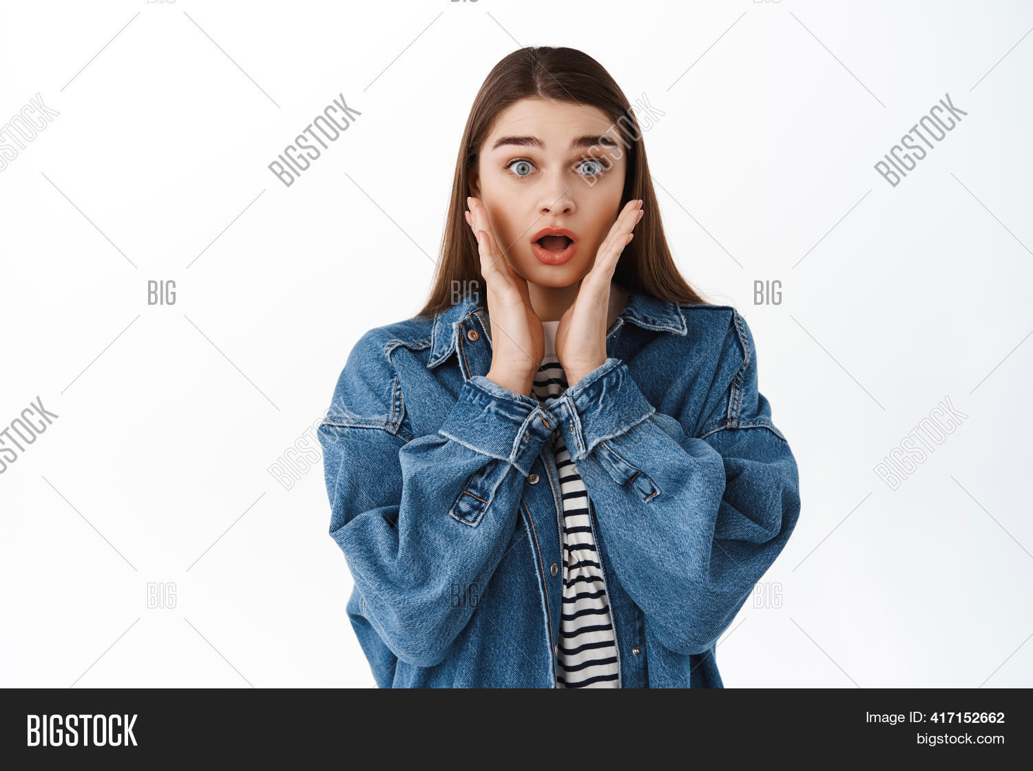 Shocked Startled Girl Image & Photo (Free Trial) | Bigstock