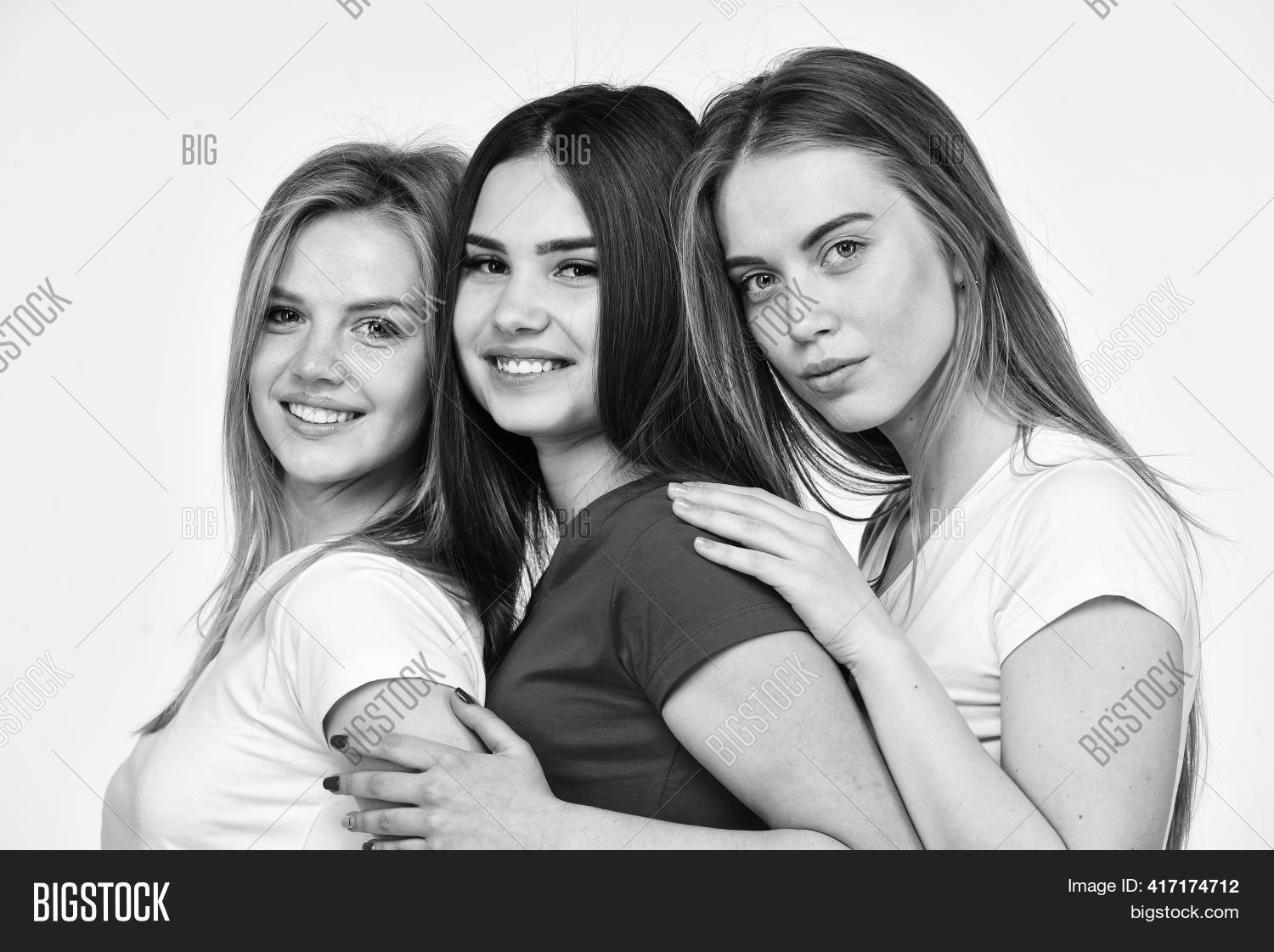 Portrait Three Women Image & Photo (Free Trial) | Bigstock