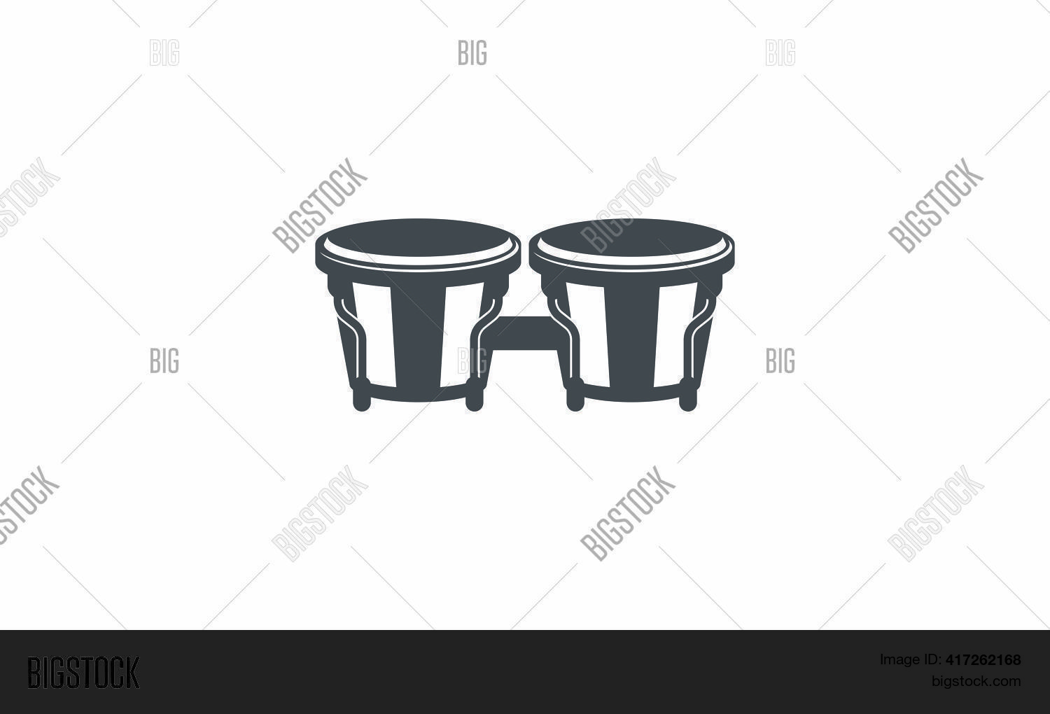 Bongo Icon. Musical Vector & Photo (Free Trial) | Bigstock