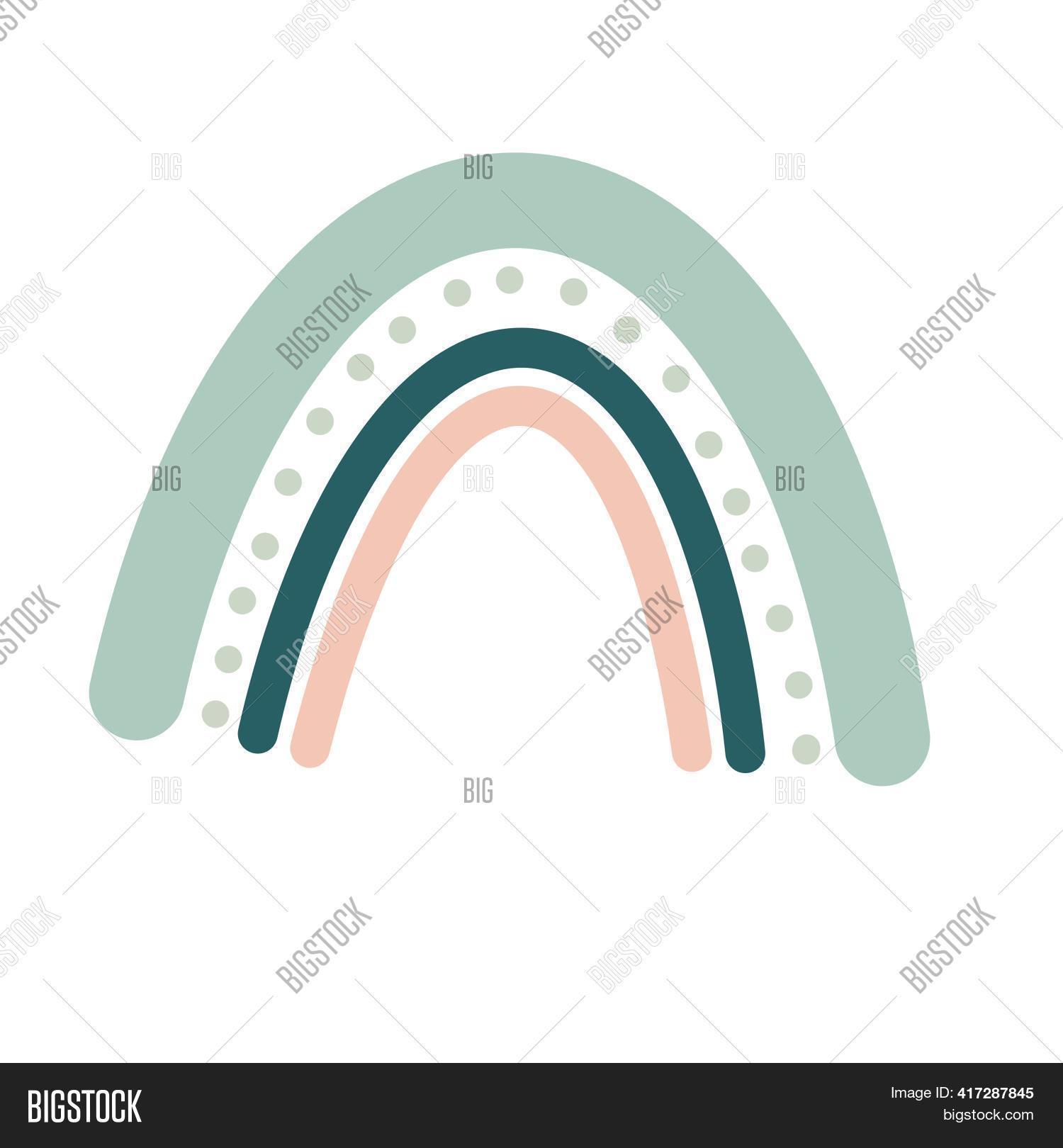 Cute Pastel Rainbow Image & Photo (Free Trial) | Bigstock