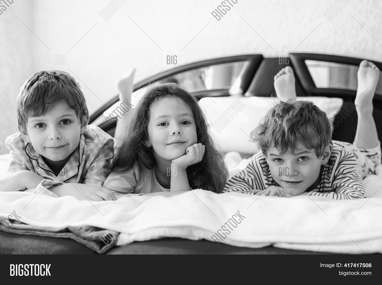 Three Happy Kids Image & Photo (Free Trial) | Bigstock