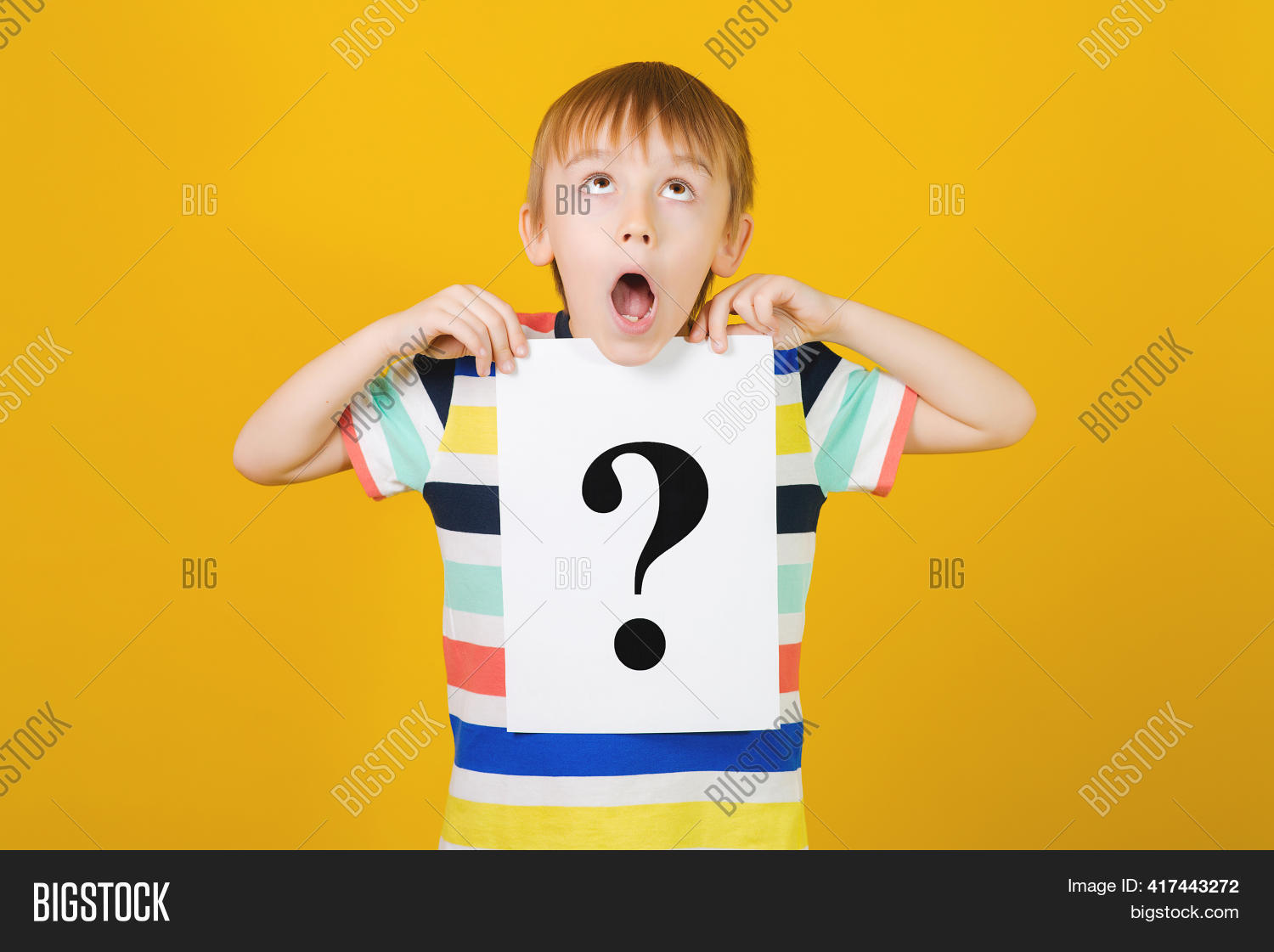 Cute Thoughtful Boy Image & Photo (Free Trial) | Bigstock