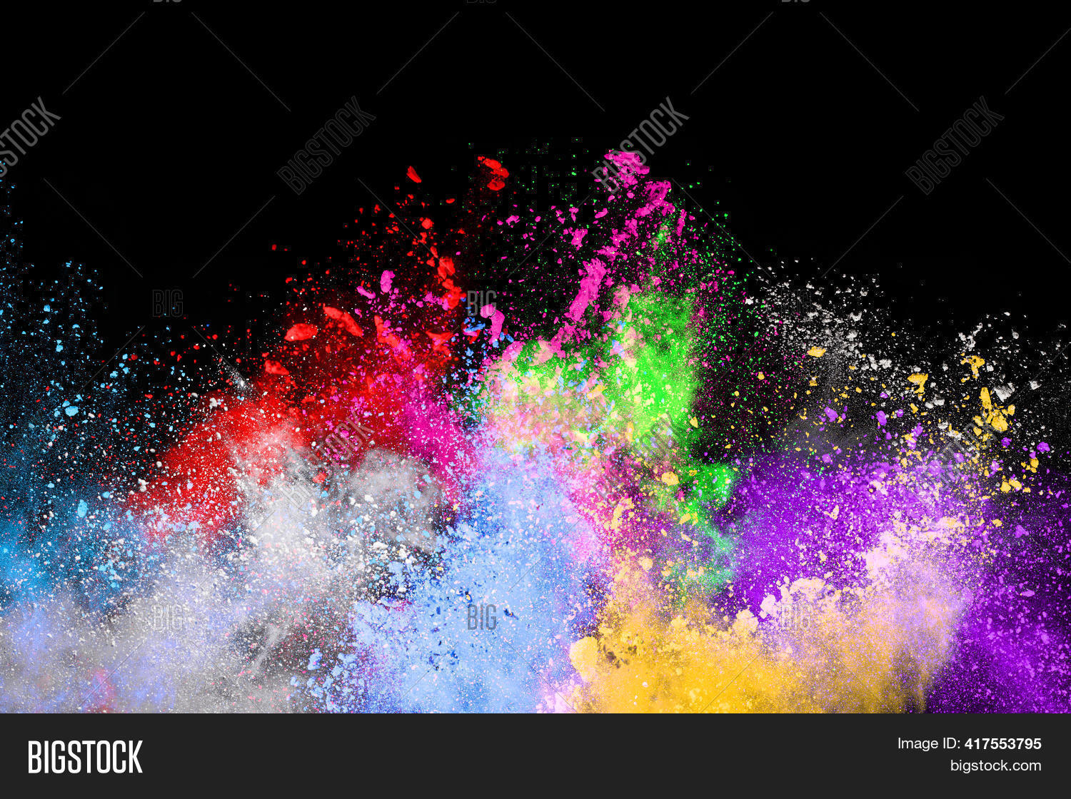 Abstract Colored Dust Image & Photo (Free Trial) | Bigstock