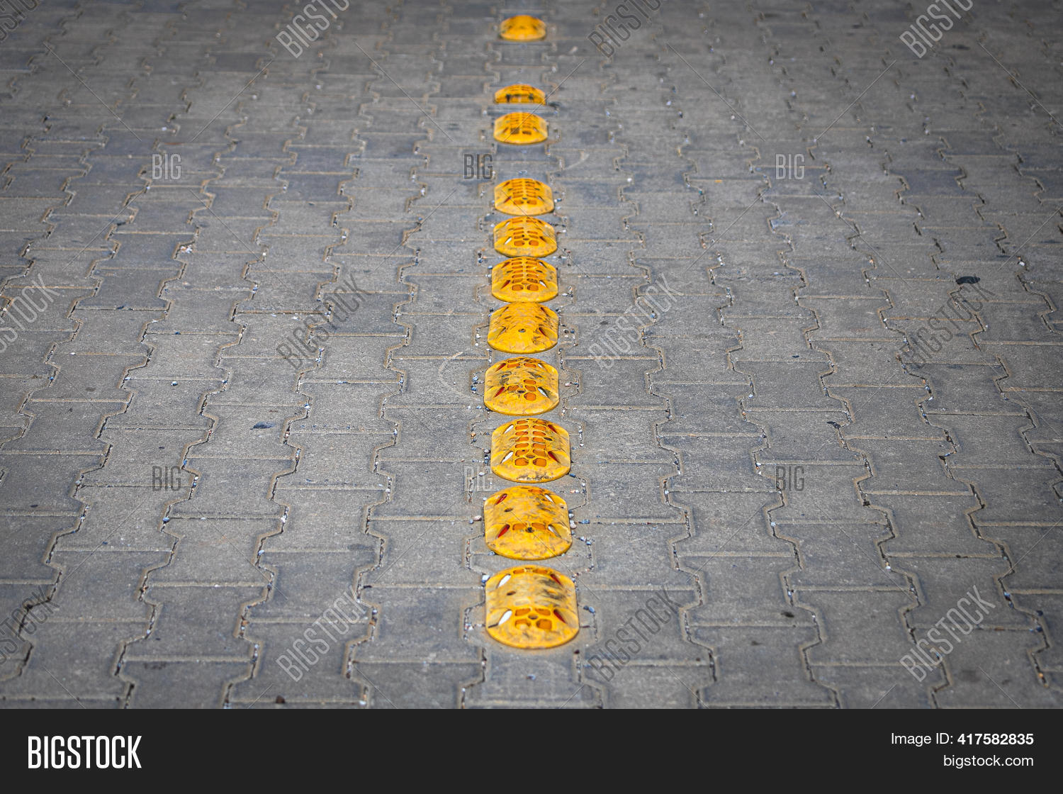 Road Bumps Reduce Image & Photo (Free Trial) | Bigstock