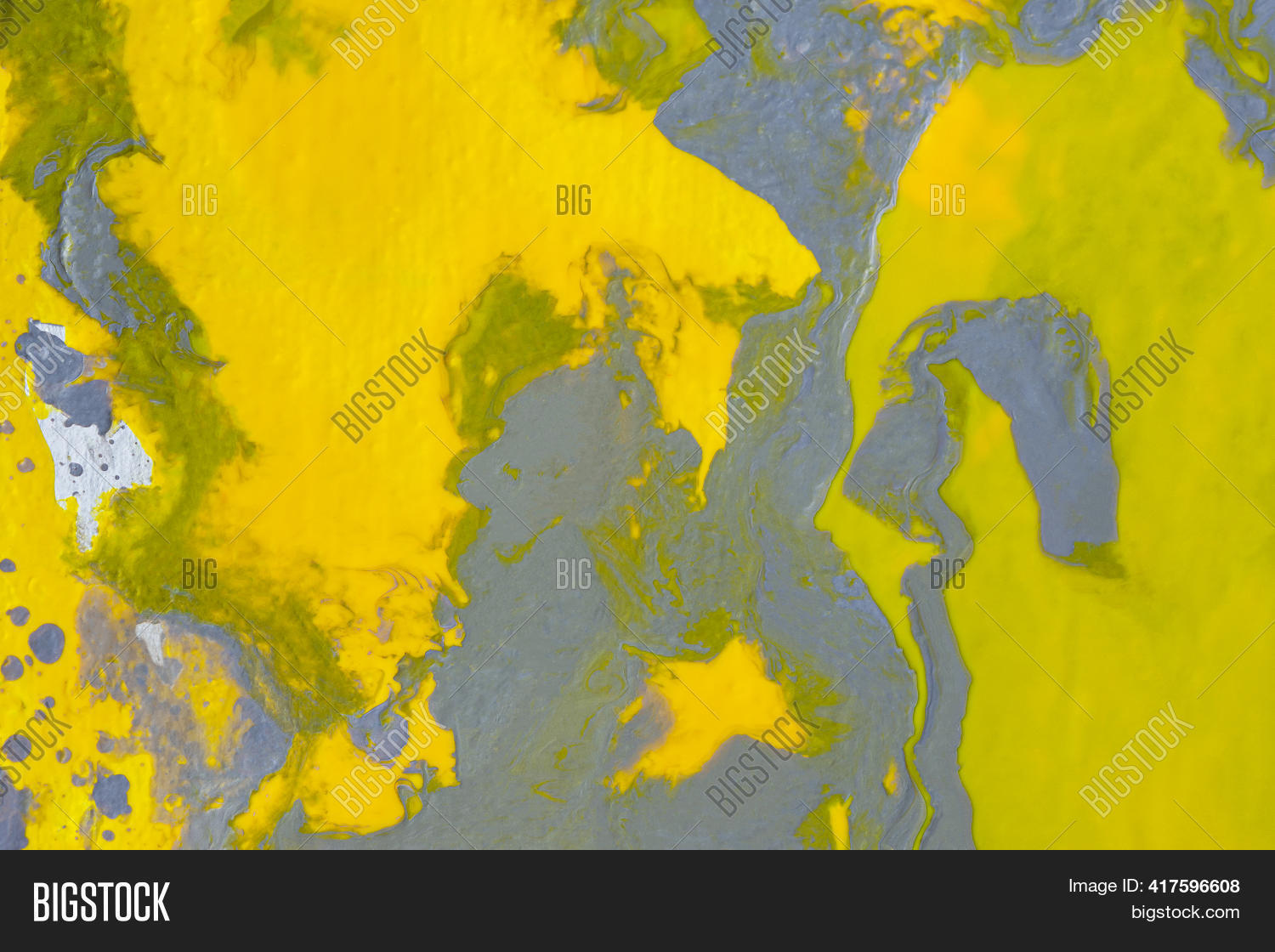 Gray-yellow Abstract Image & Photo (Free Trial) | Bigstock