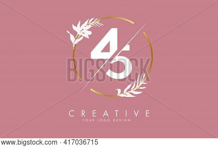 Number 45 4 矢量图和照片（免费试用） | Bigstock