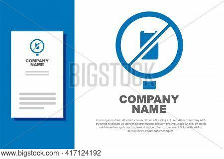 Blue No Cell Phone Vector & Photo (Free Trial) | Bigstock