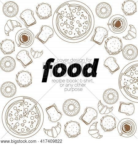 Food Background Cover Vector & Photo (Free Trial) | Bigstock