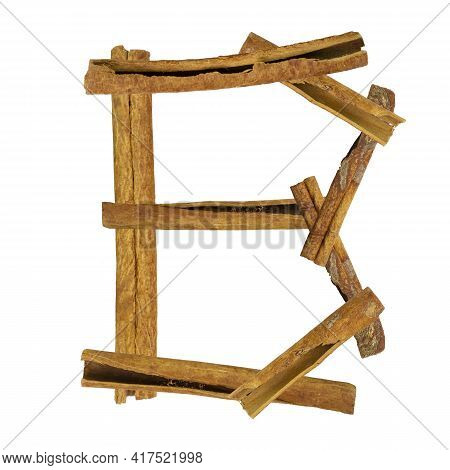 Cinnamon Font. Letter Image & Photo (Free Trial) | Bigstock