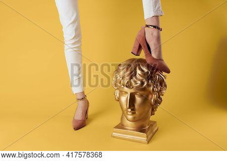 Female Feet Head Image & Photo (Free Trial) | Bigstock