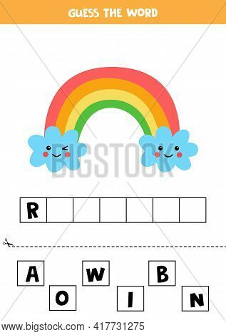 Spell Word Rainbow. Vector & Photo (Free Trial) | Bigstock