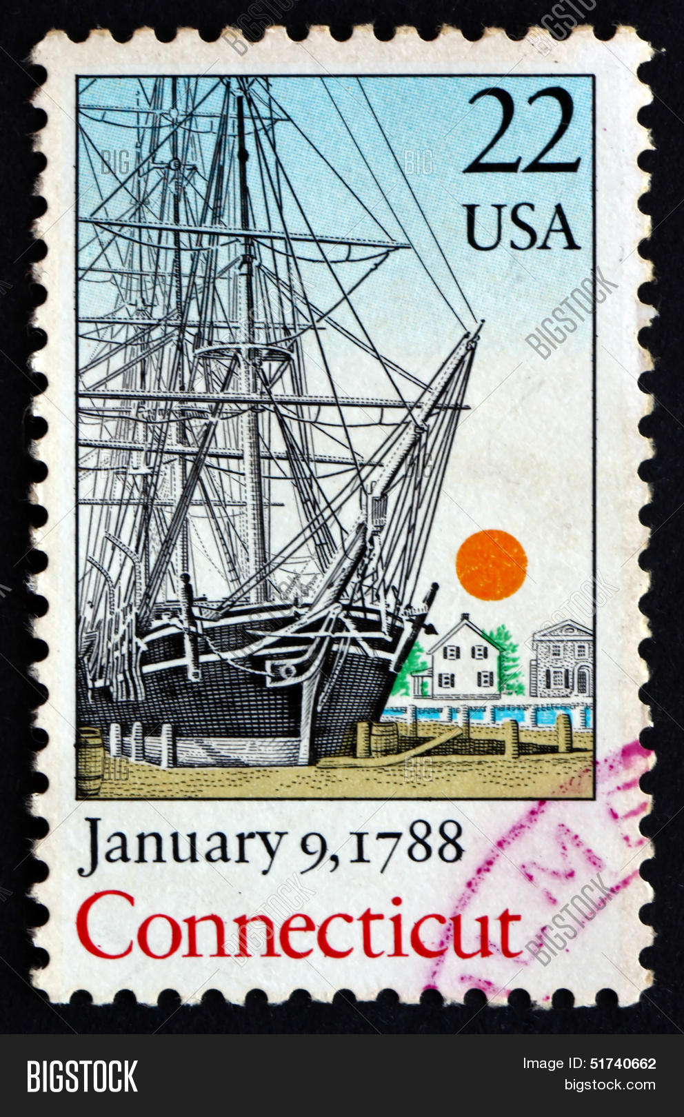 Postage Stamp Usa 1988 Image & Photo (Free Trial) | Bigstock