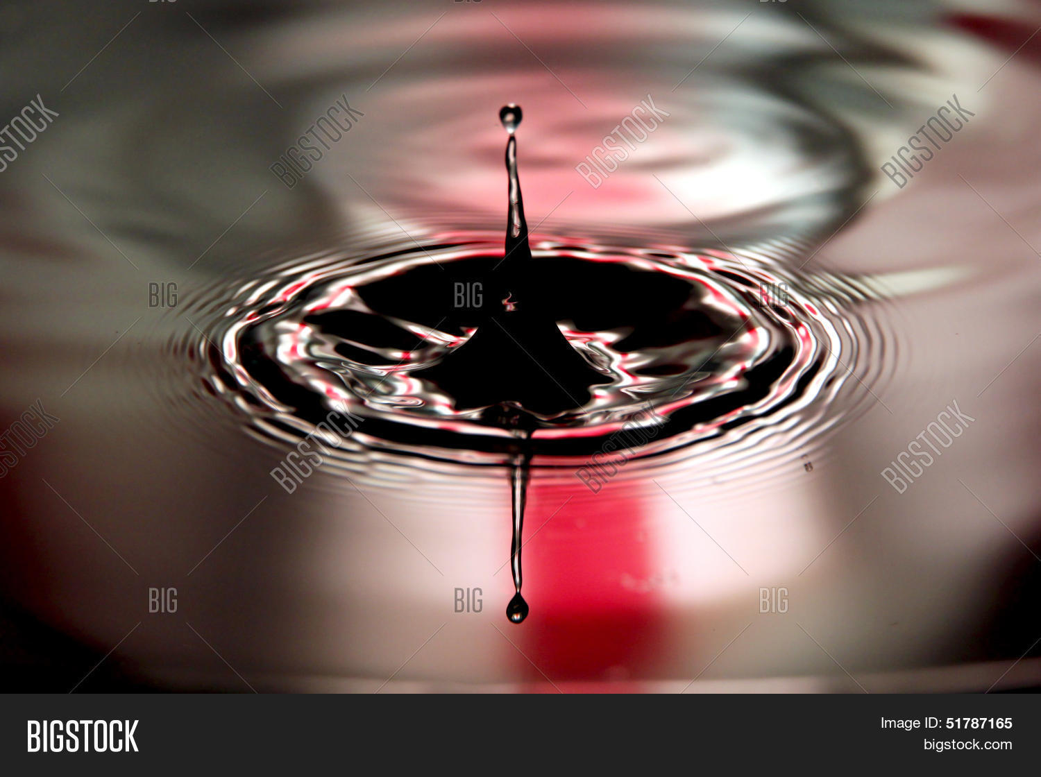 Red Background Water Image & Photo (Free Trial) | Bigstock