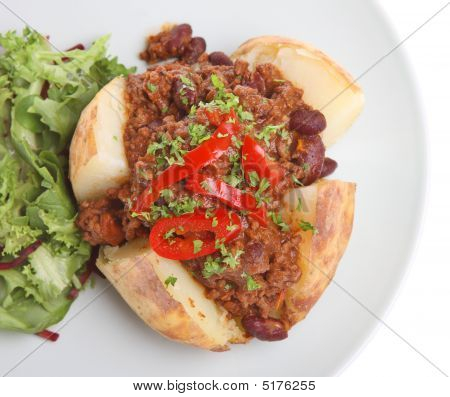 Jacket Potato Chilli Image & Photo (Free Trial) | Bigstock
