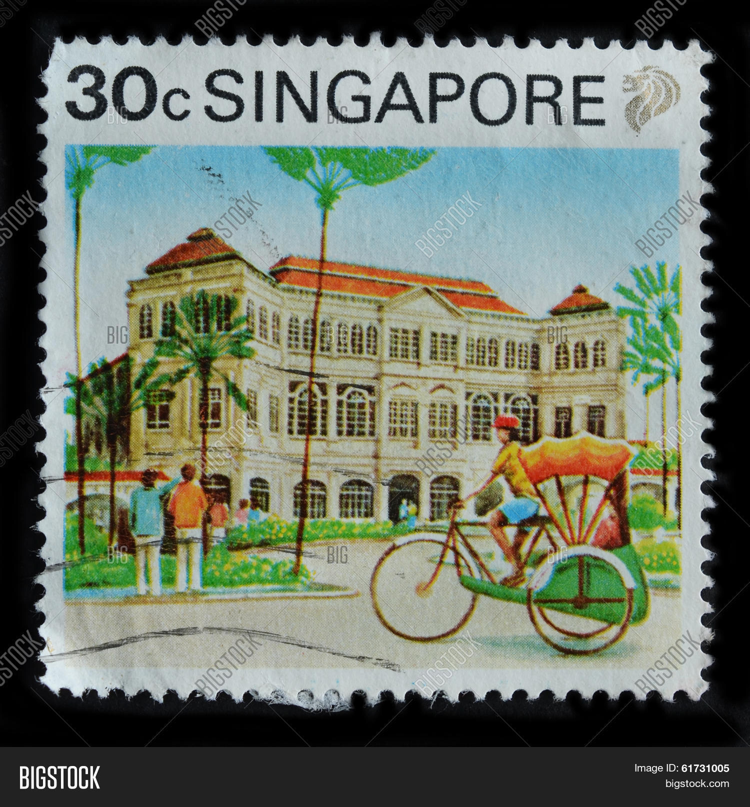 Singapore Postage Image & Photo (Free Trial) | Bigstock