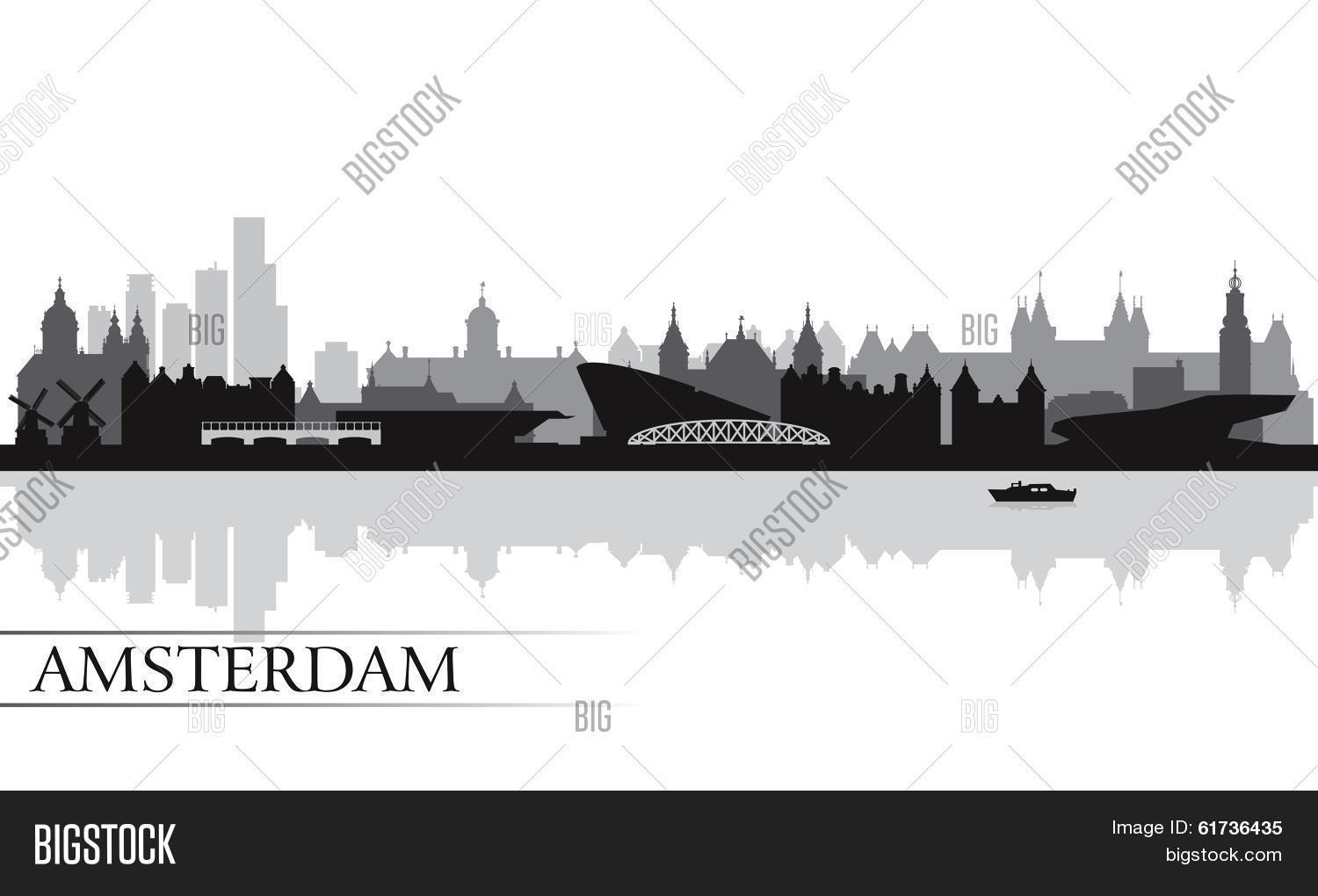 Amsterdam City Vector & Photo (Free Trial) | Bigstock