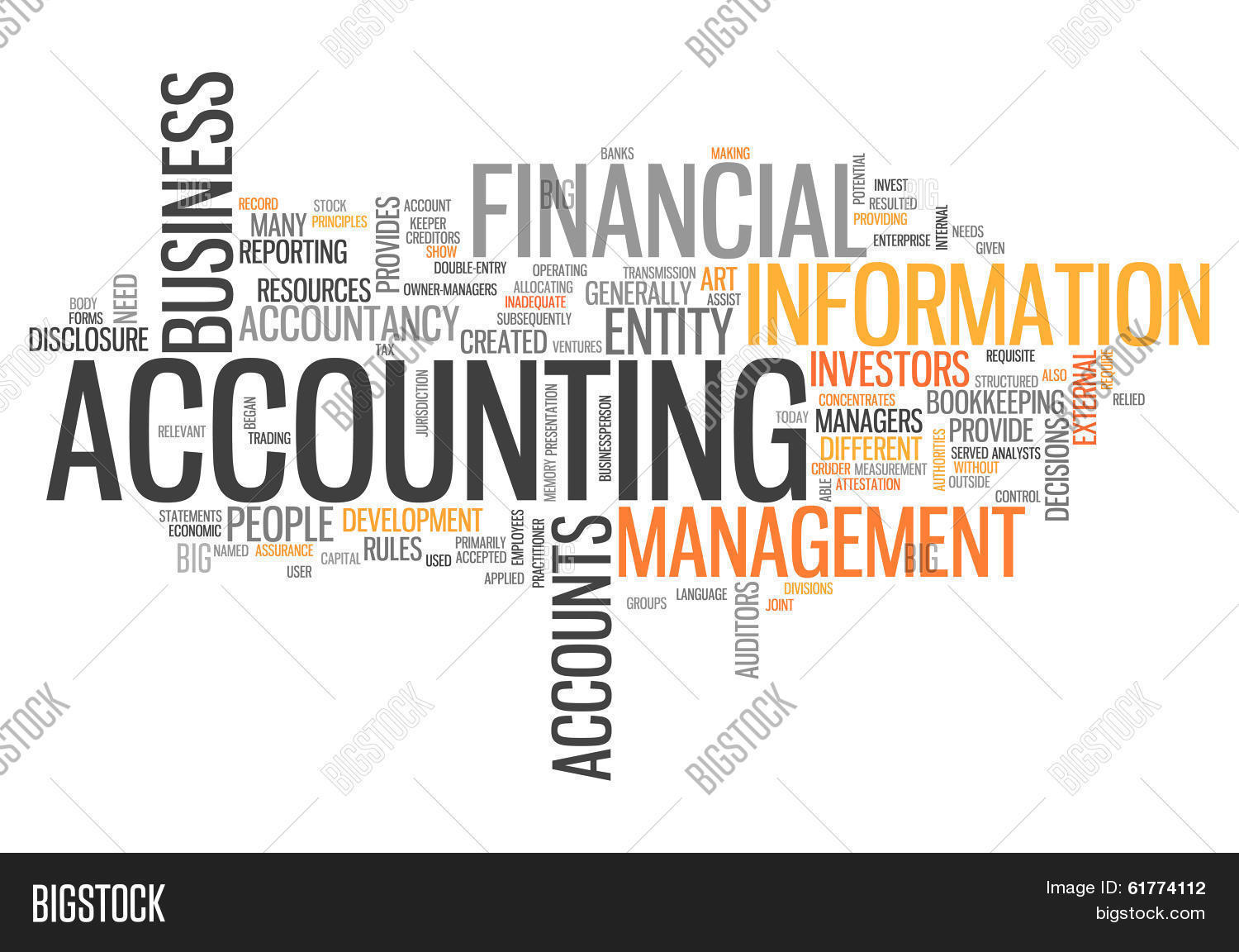Word Cloud "accounting Image & Photo (Free Trial) | Bigstock
