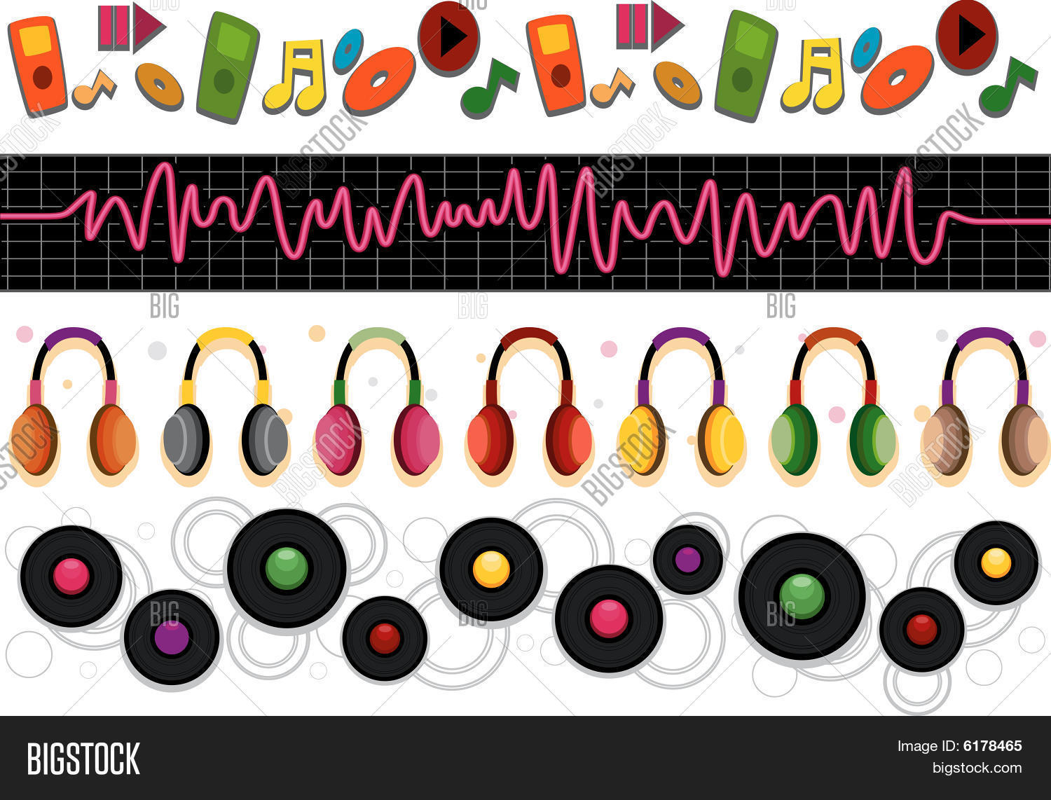Music Borders Vector & Photo (Free Trial) | Bigstock