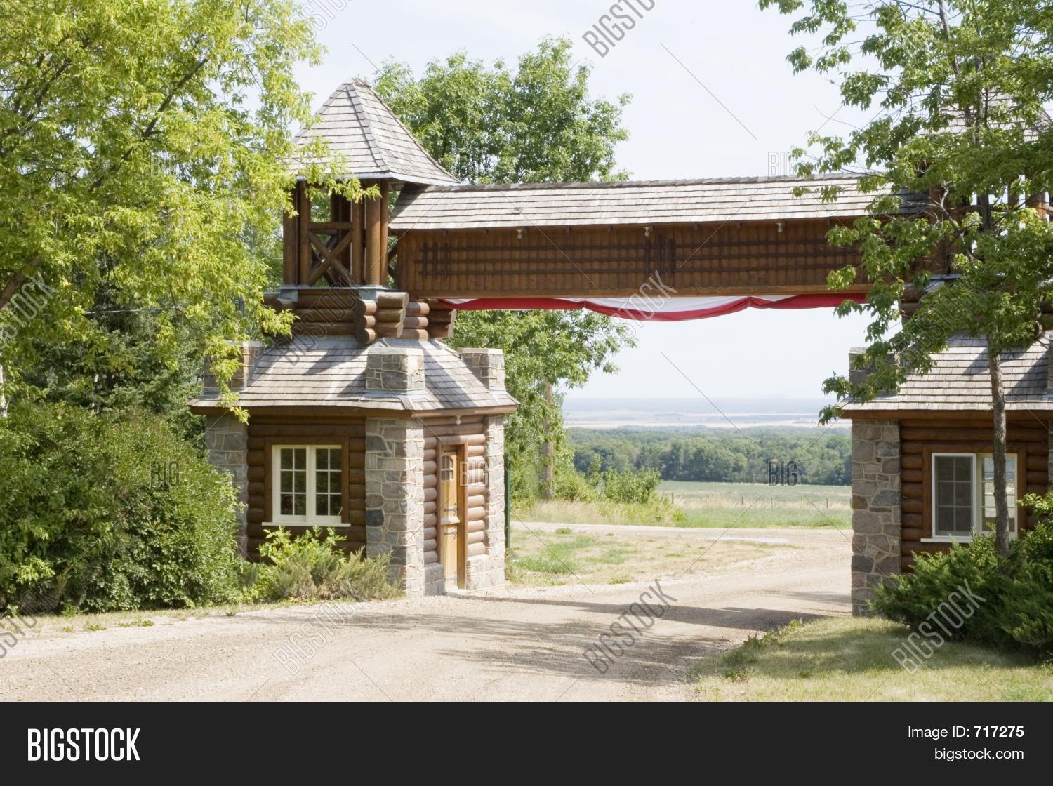 Log Gate Image & Photo (Free Trial) | Bigstock