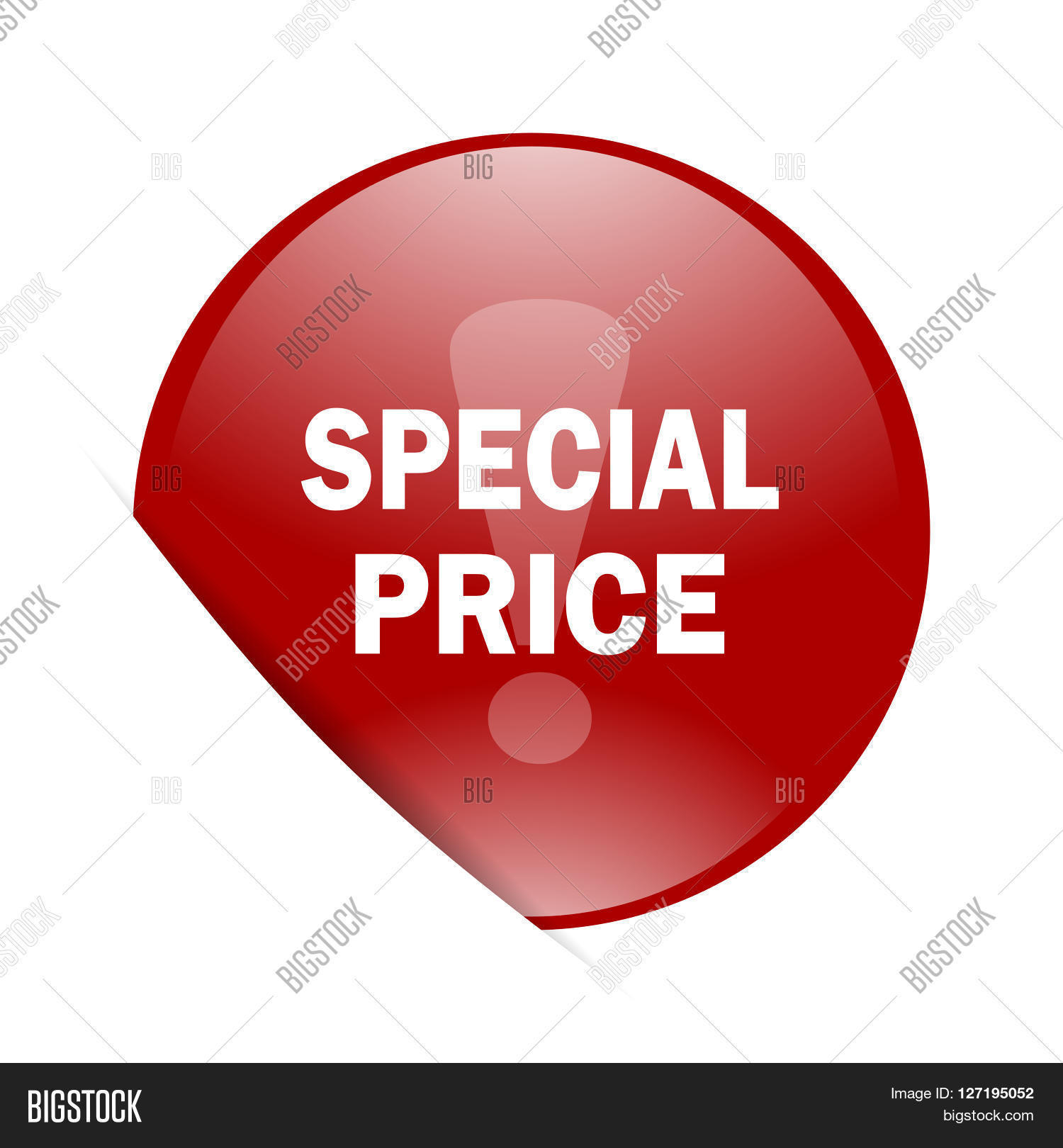Special Price Red Image & Photo (Free Trial) | Bigstock