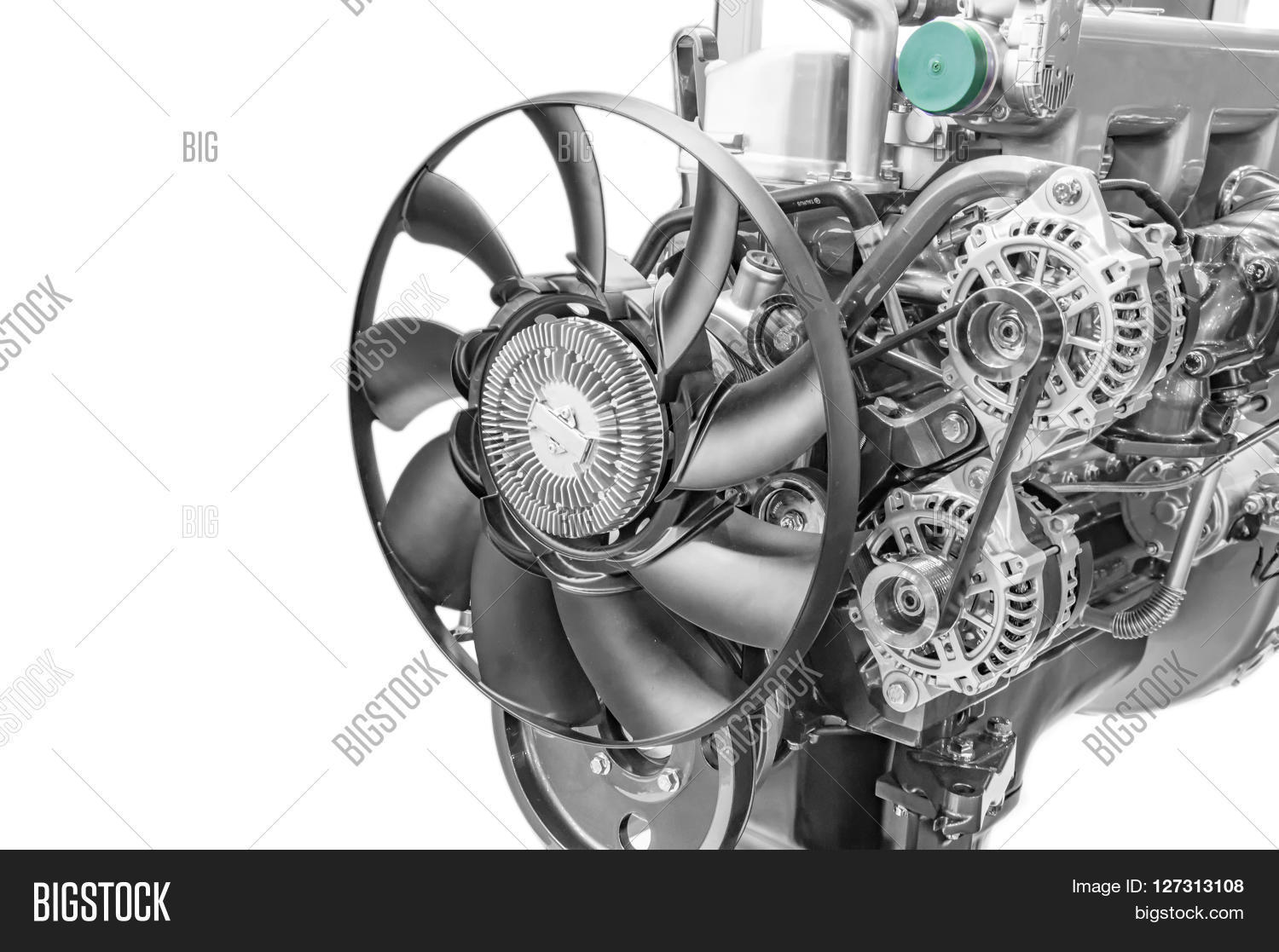Exposed Car Engine Image & Photo (Free Trial) | Bigstock
