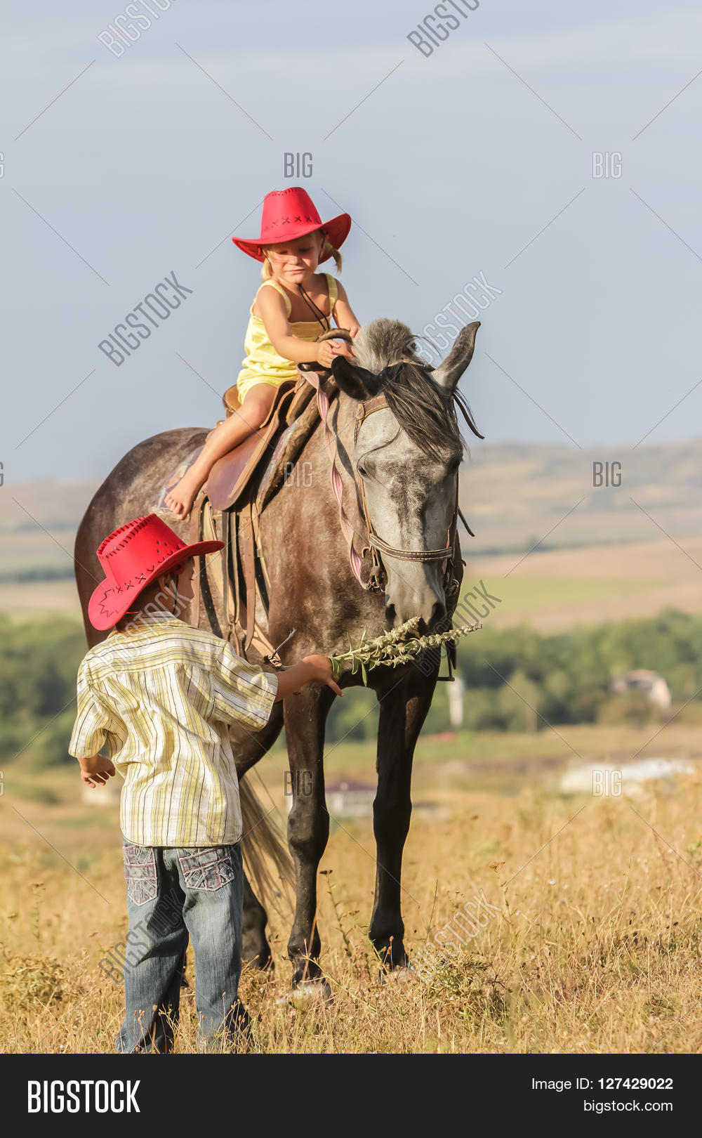 Two Young Happy Kids Image & Photo (Free Trial) | Bigstock