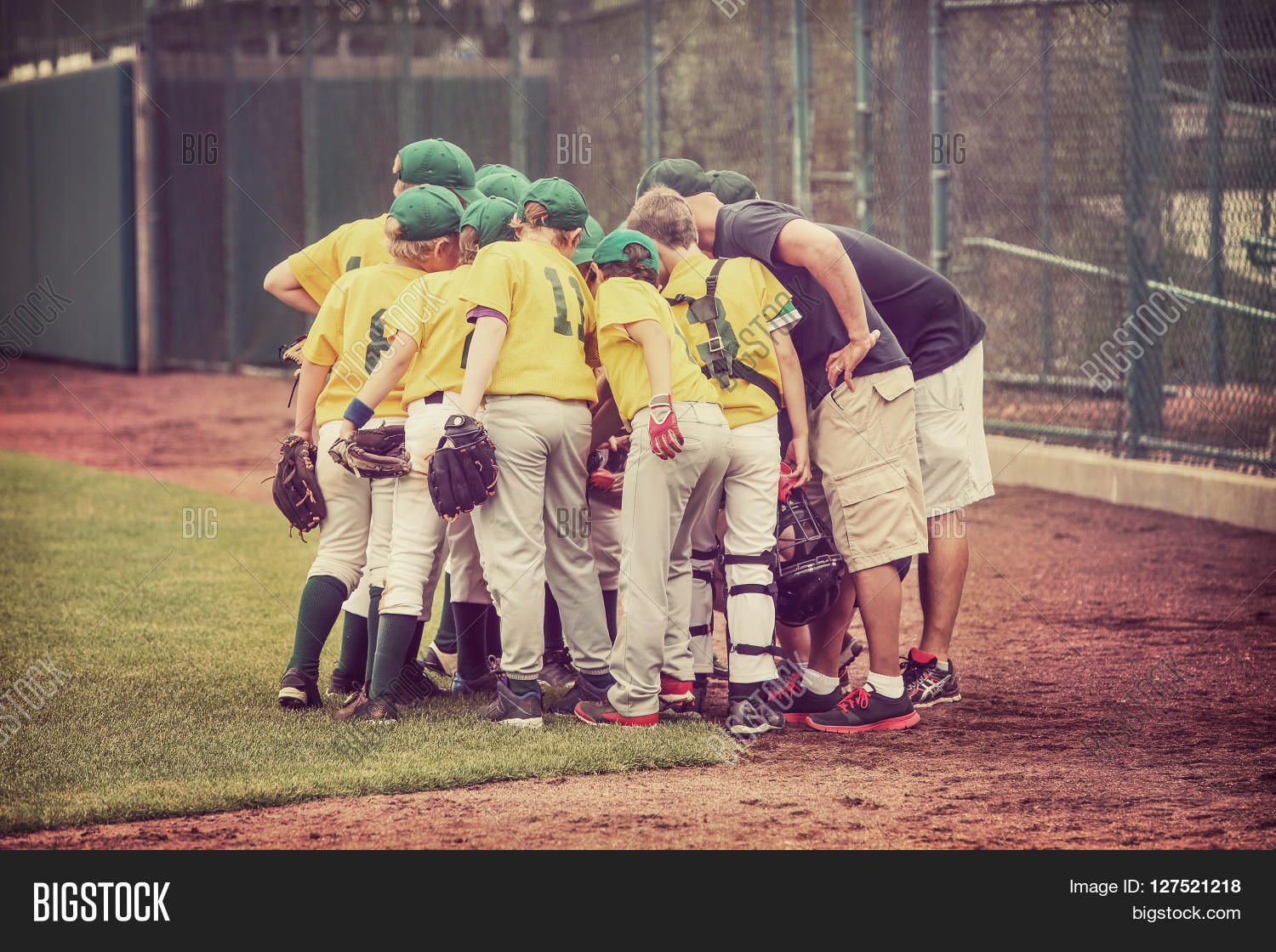Baseball Team Huddle Image & Photo (Free Trial) | Bigstock
