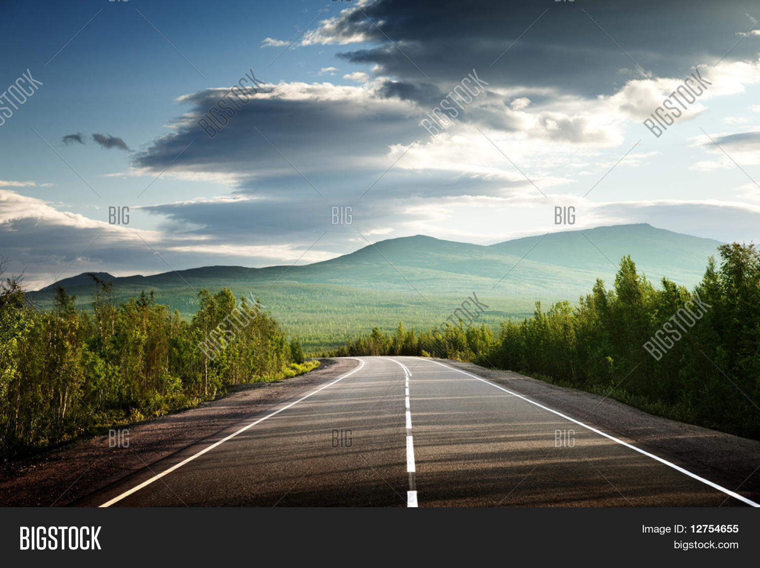 Road Russian Mountains Image & Photo (Free Trial) | Bigstock