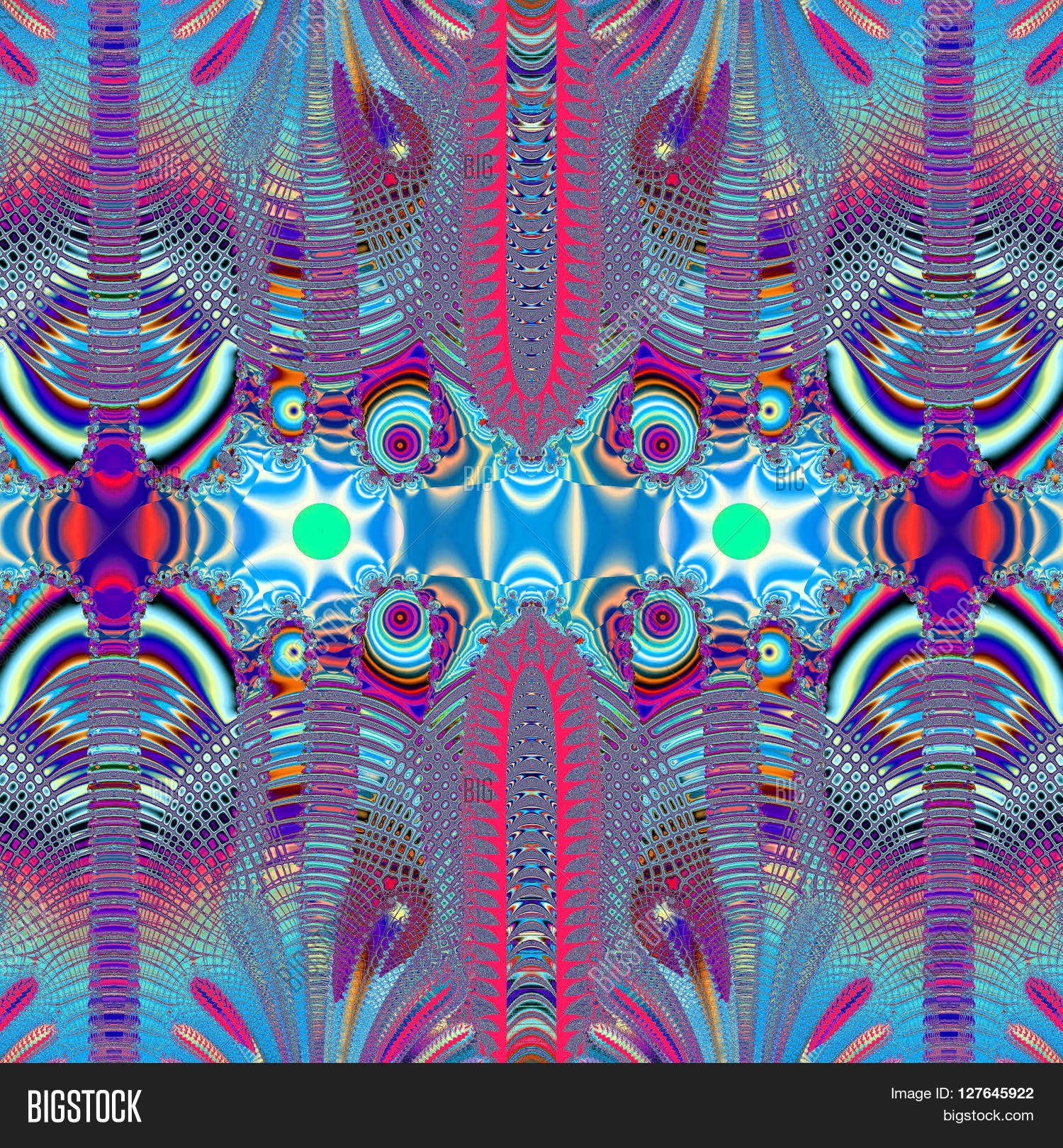 Colorful Fractal Image & Photo (Free Trial) | Bigstock