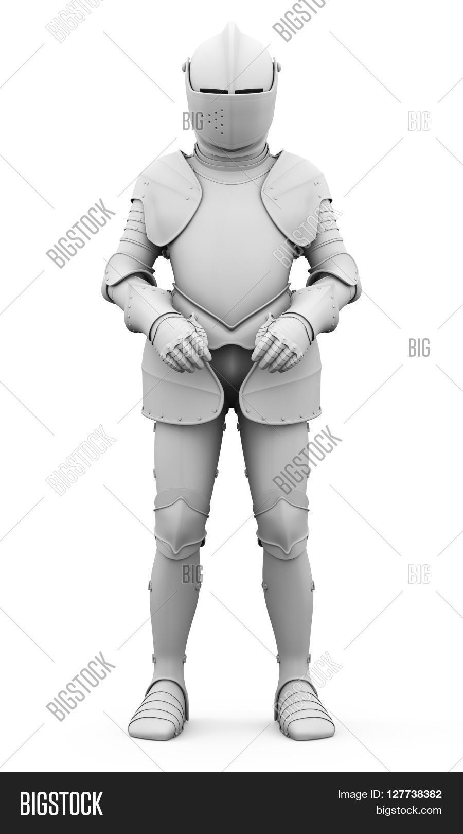 Knight Armor Isolated Image & Photo (Free Trial) | Bigstock