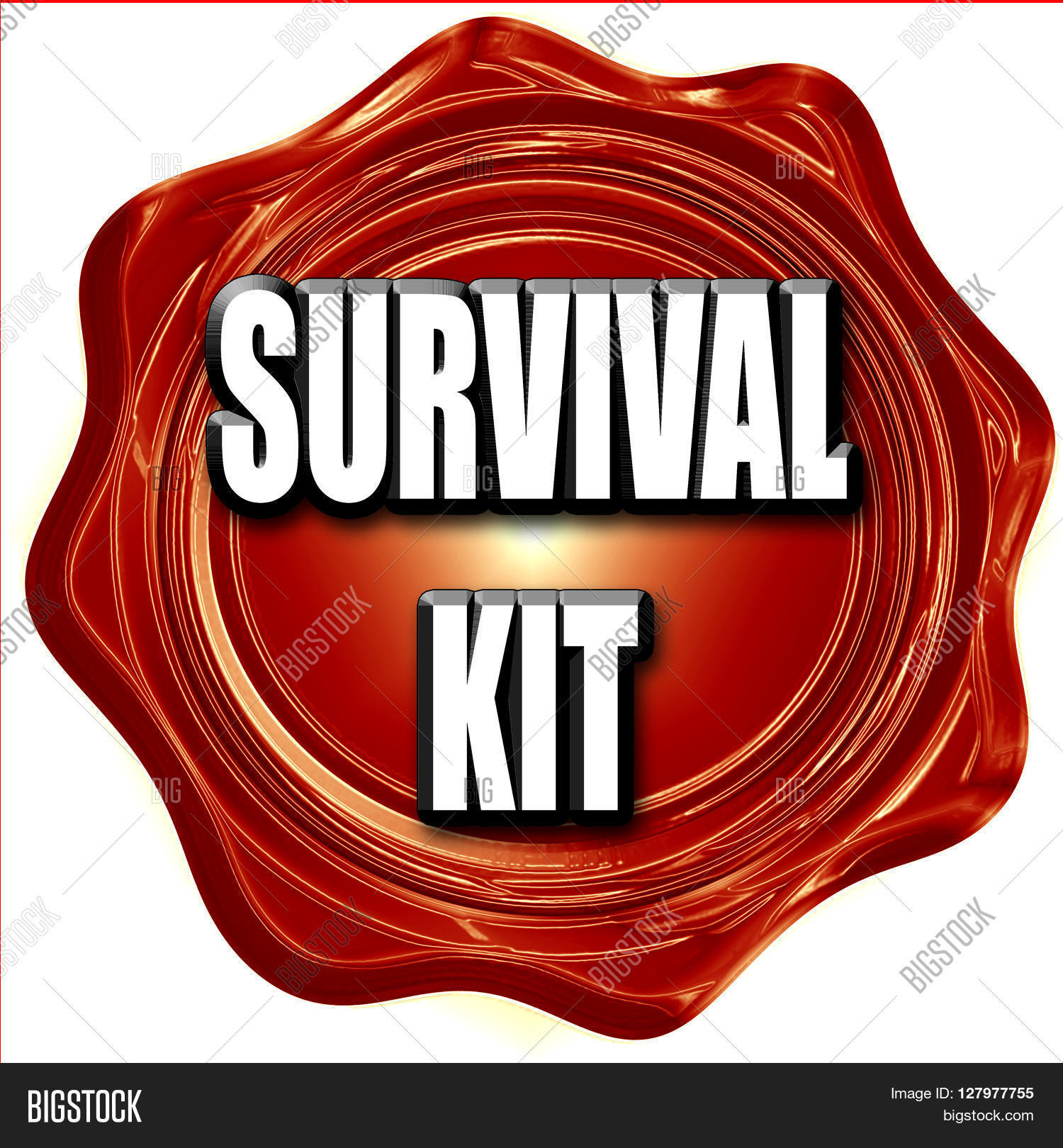Survival Kit Sign Image & Photo (Free Trial) | Bigstock