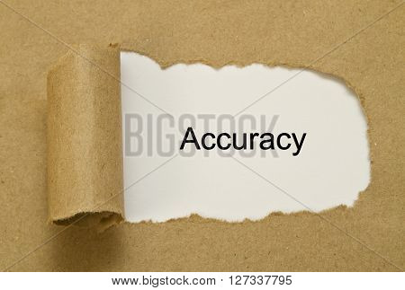 Accuracy Word Written Image & Photo (Free Trial) | Bigstock