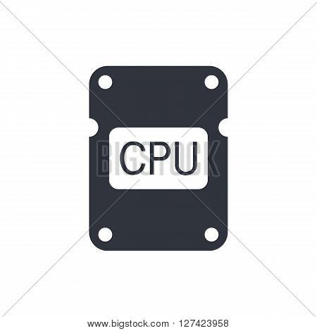 Cpu Icon Vector Vector & Photo (Free Trial) | Bigstock