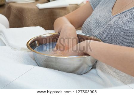 Soaking Hands Warm Image & Photo (Free Trial) | Bigstock