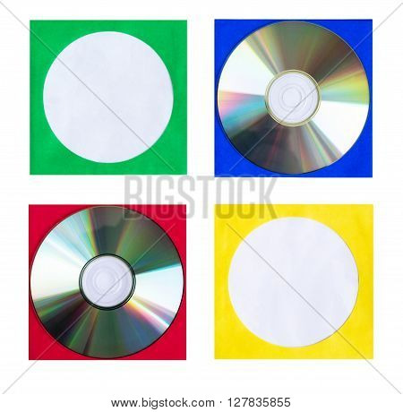 CDs / DVDs Isolated On Image & Photo (Free Trial) | Bigstock