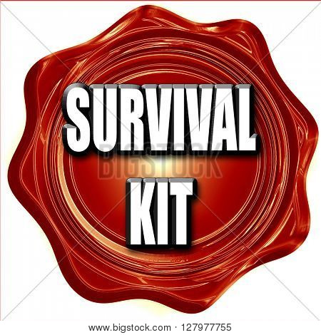 Survival Kit Sign Image & Photo (Free Trial) | Bigstock