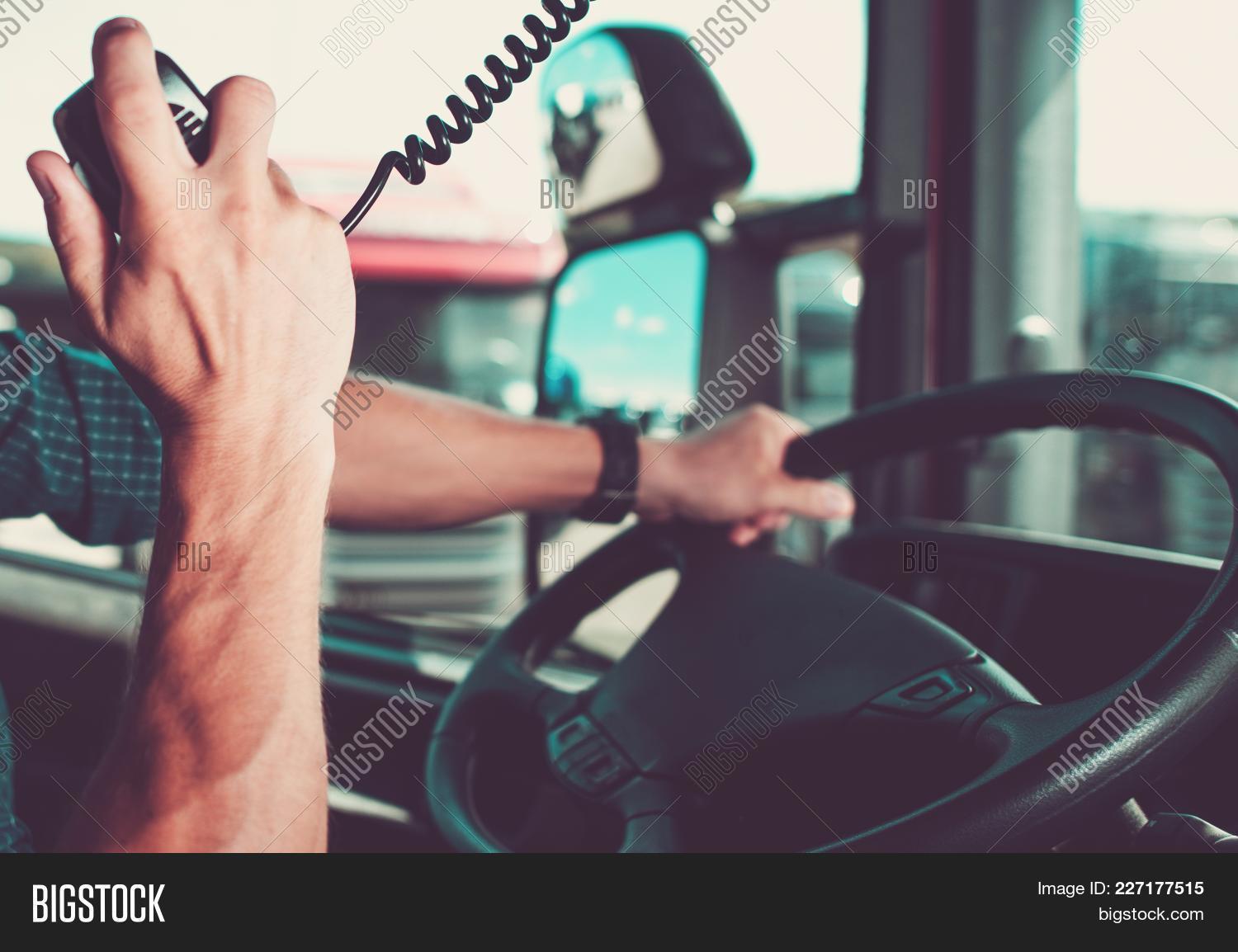 Truck Driving Radio Image & Photo (Free Trial) | Bigstock