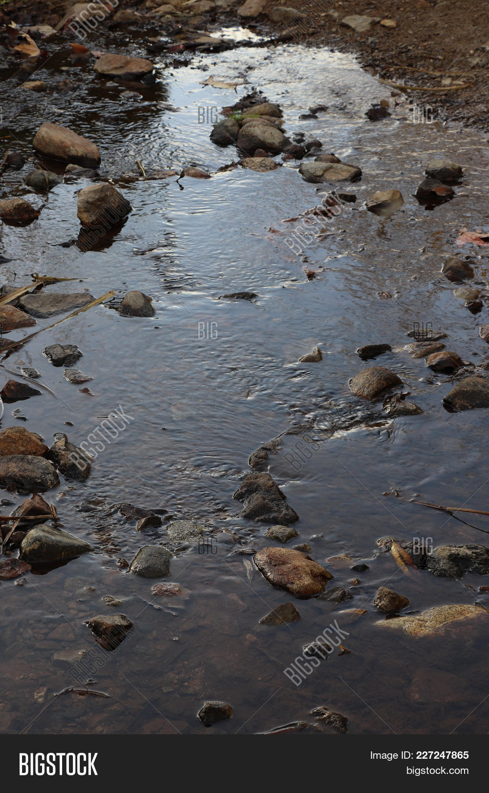 Water Rippling Down Image & Photo (Free Trial) | Bigstock