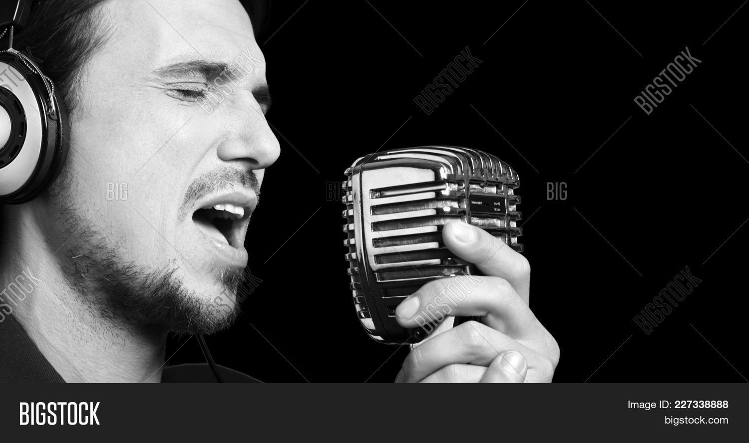 Man Sing Mic Image & Photo (Free Trial) | Bigstock