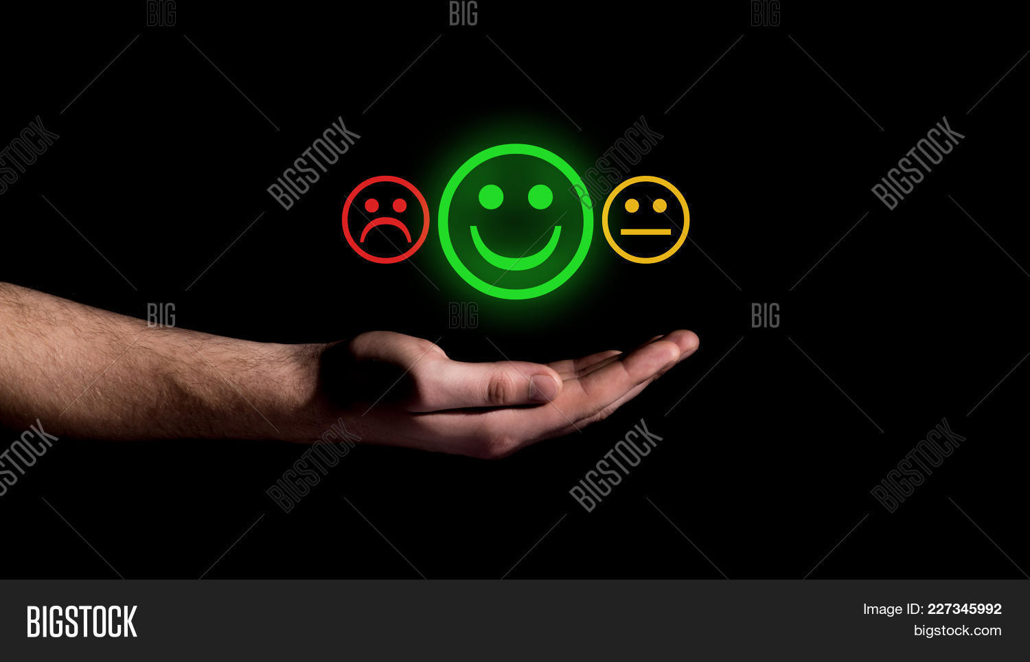 Hand Show On Smile Image & Photo (Free Trial) | Bigstock