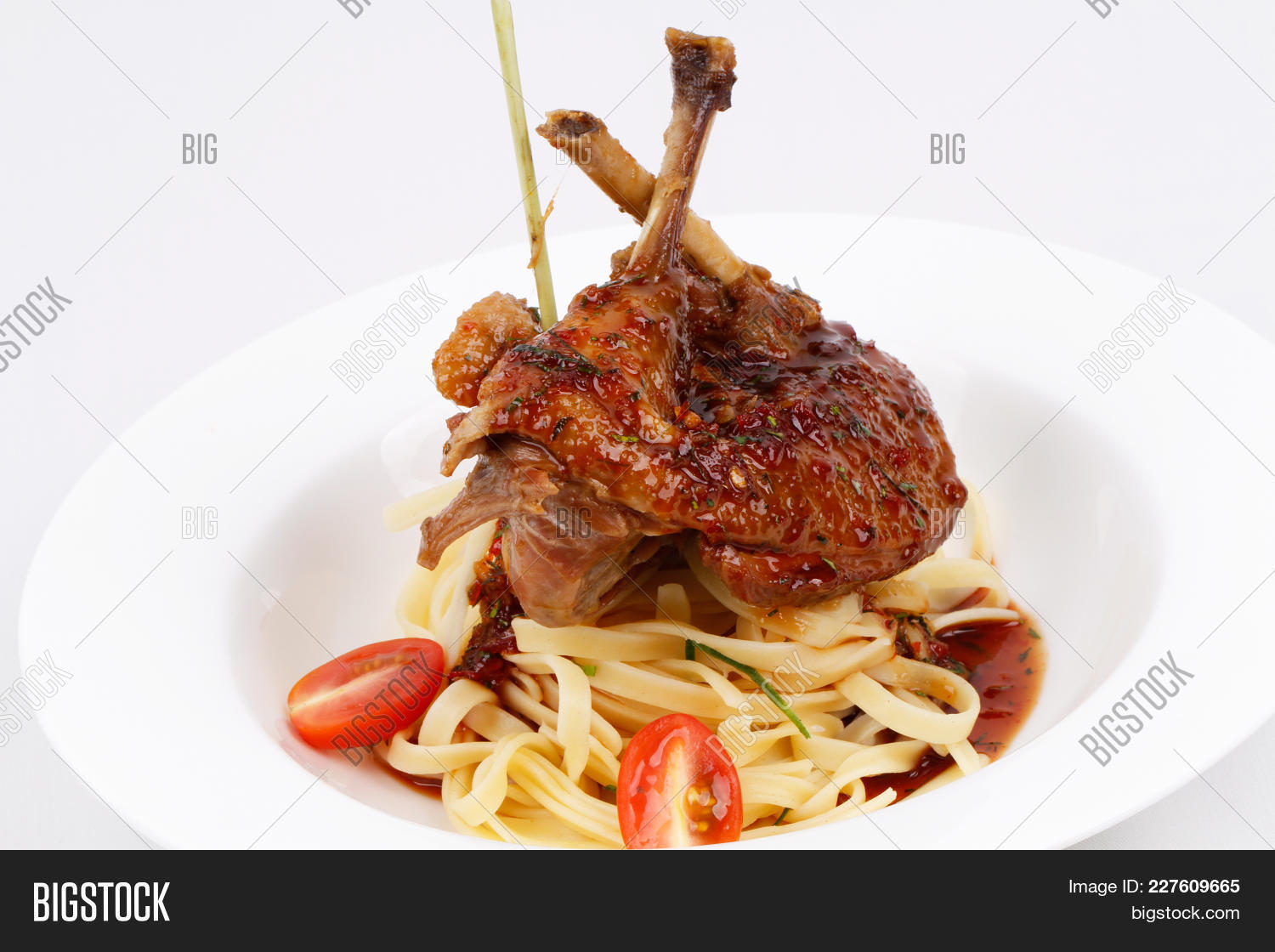 Pasta Duck Restaurant Image & Photo (Free Trial) | Bigstock