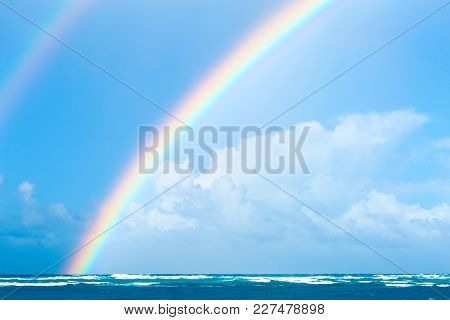 Double Rainbow Over Image & Photo (Free Trial) | Bigstock