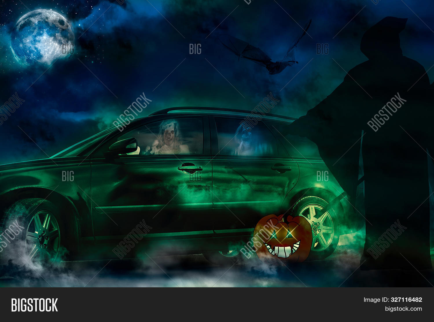 Halloween Ghosts Image & Photo (Free Trial) | Bigstock